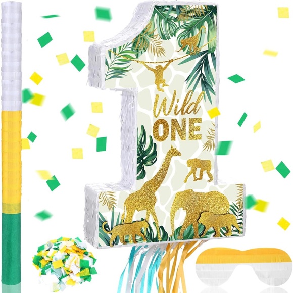 Source Unknown | Party Supplies | Number Piata For Wild One 1st ...